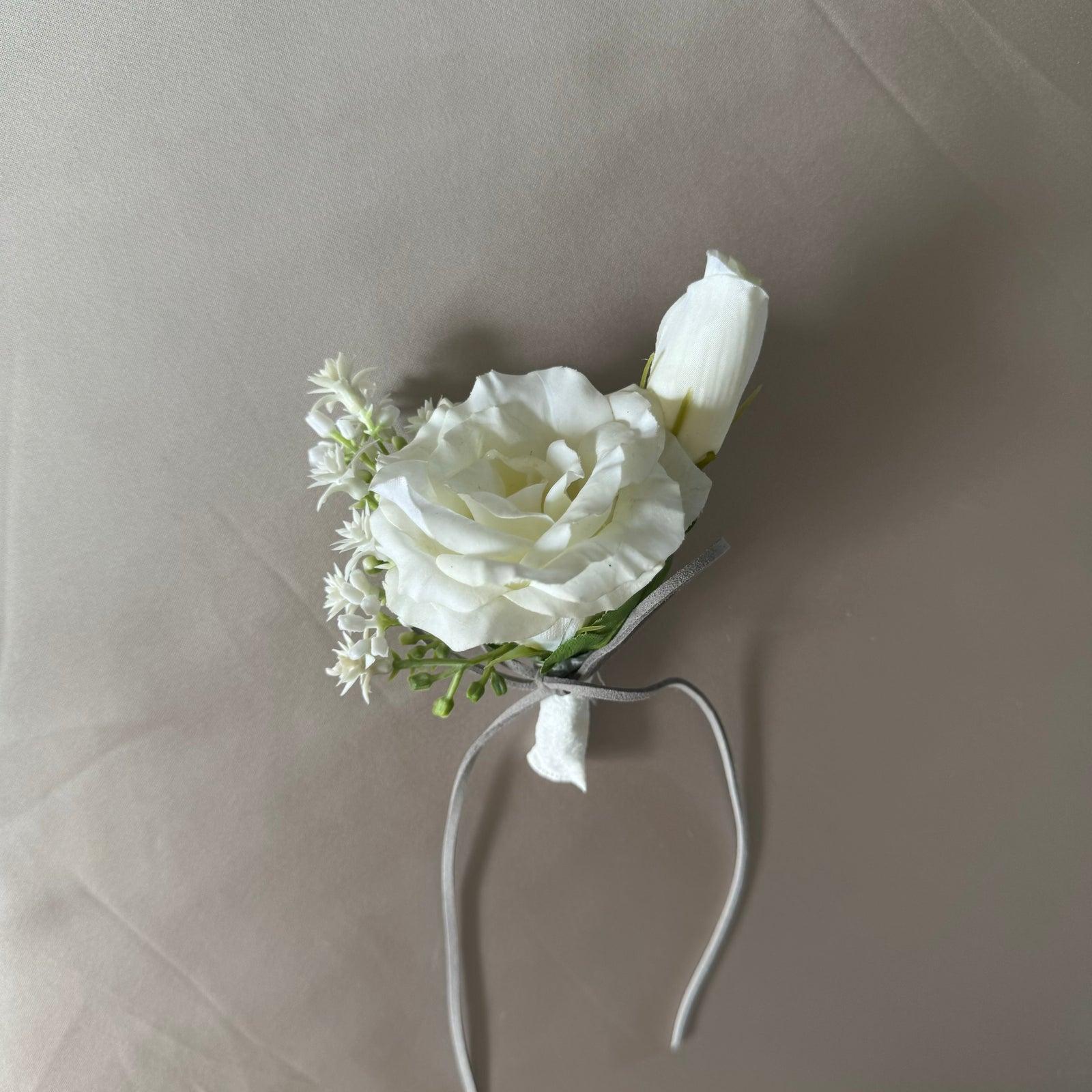 Garden White - Buttonhole & Pocket Flower